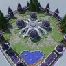 Purple - Factions Spawn // HUB // HQ BUILD | Spigotunlocked
